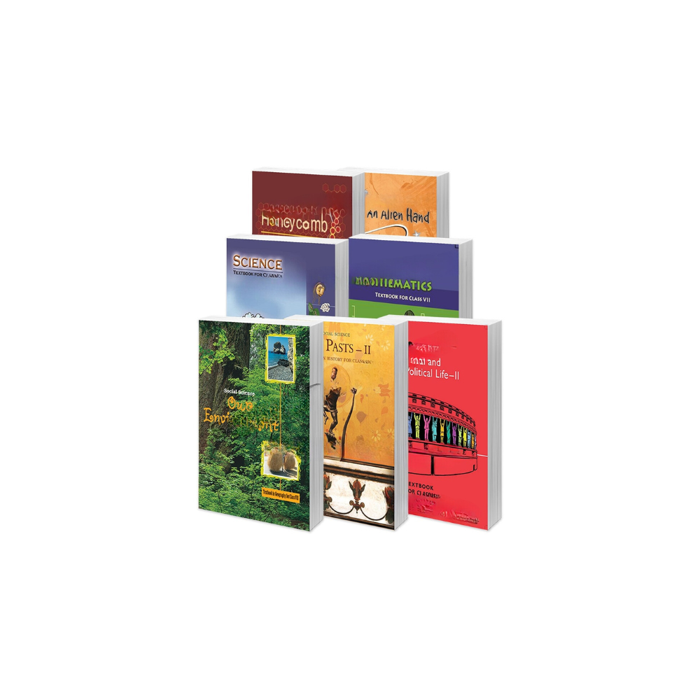NCERT Class 7 Combo ( Without Hindi ) 7 Books - NcertShop